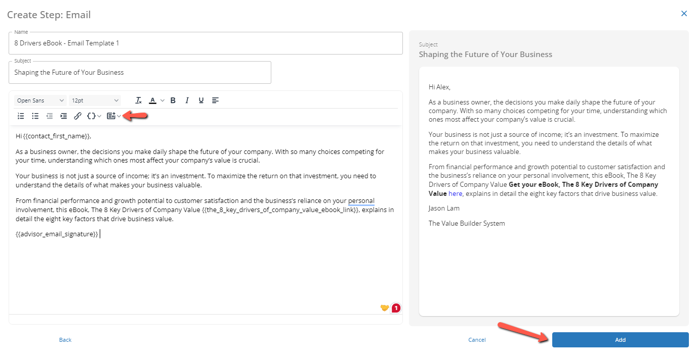 Creating a Smart Flow – Value Builder System
