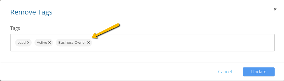 Can I remove tags from multiple contacts at once? – Value Builder System