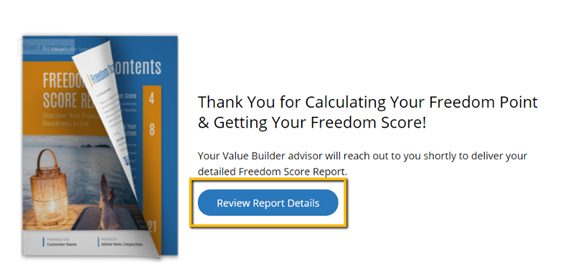 Freedom Score Tool Guide – Value Builder System