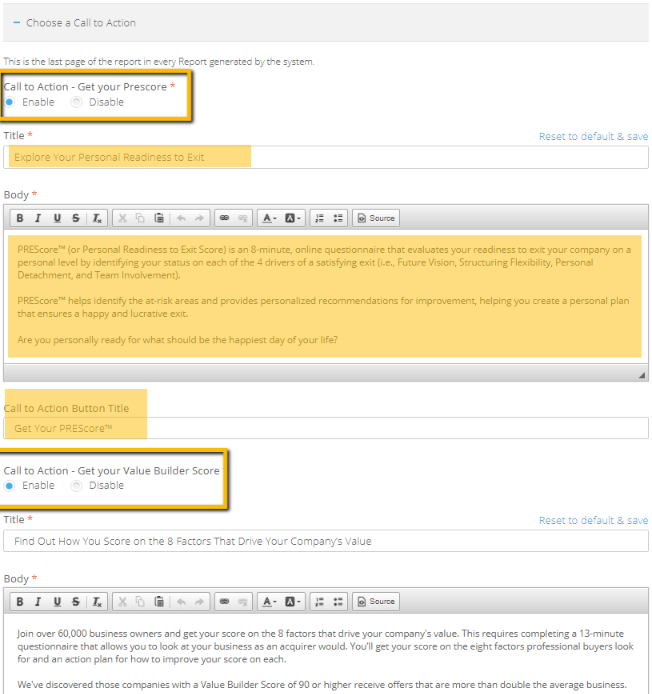 Freedom Score Tool Guide – Value Builder System